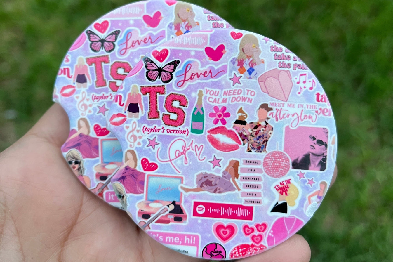 Taylor Swift Car Coasters – Danari Creations