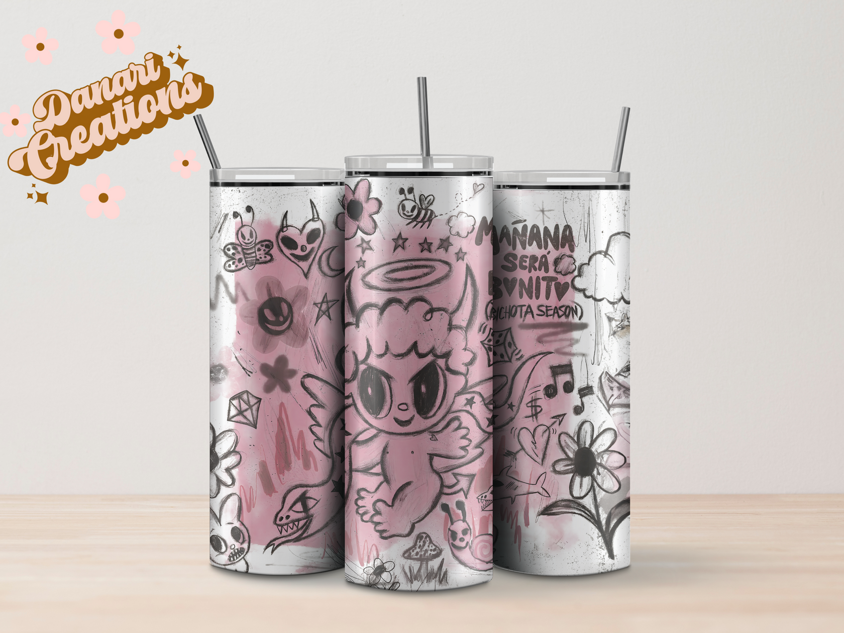 Mañana Sera Bonito Tumbler | Bichota Season – Danari Creations